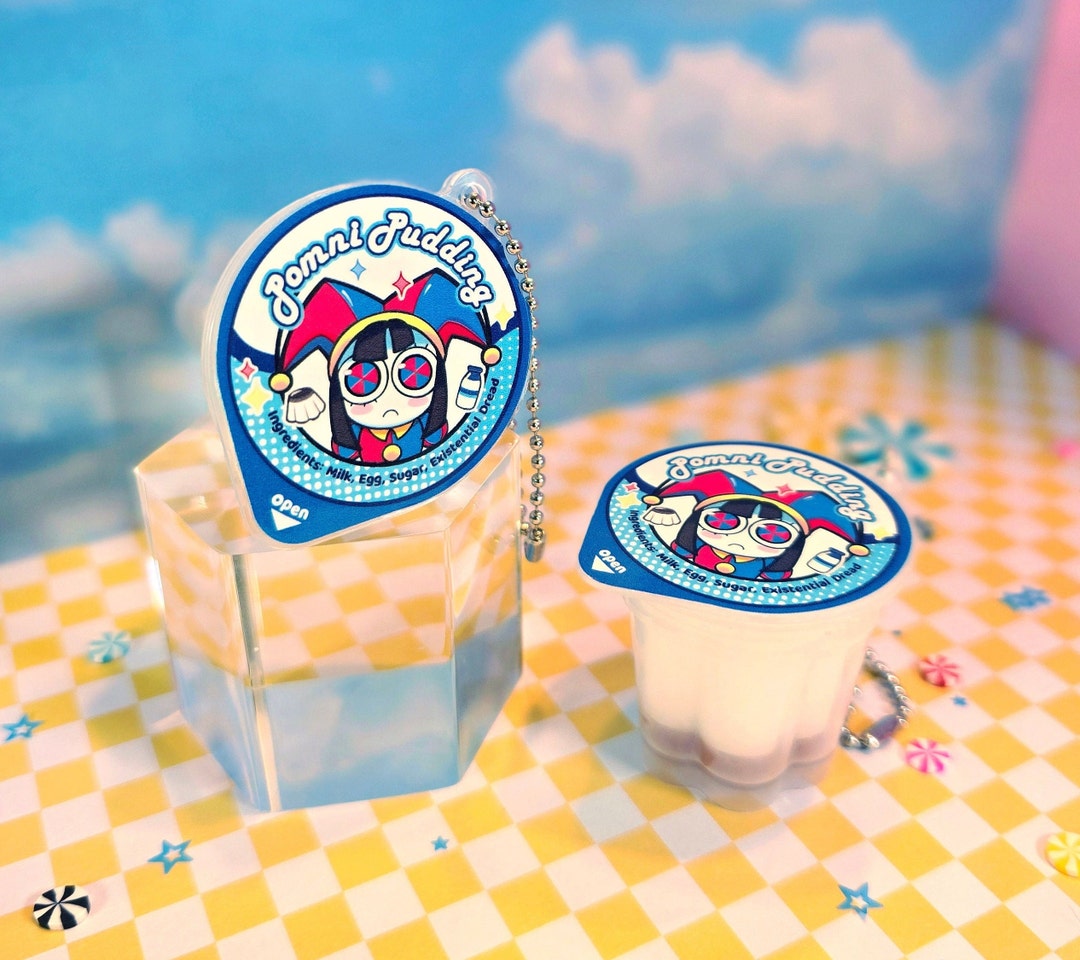 Pomni Pudding Cup the Amazing Digital Circus TADC Fidget Charm ...