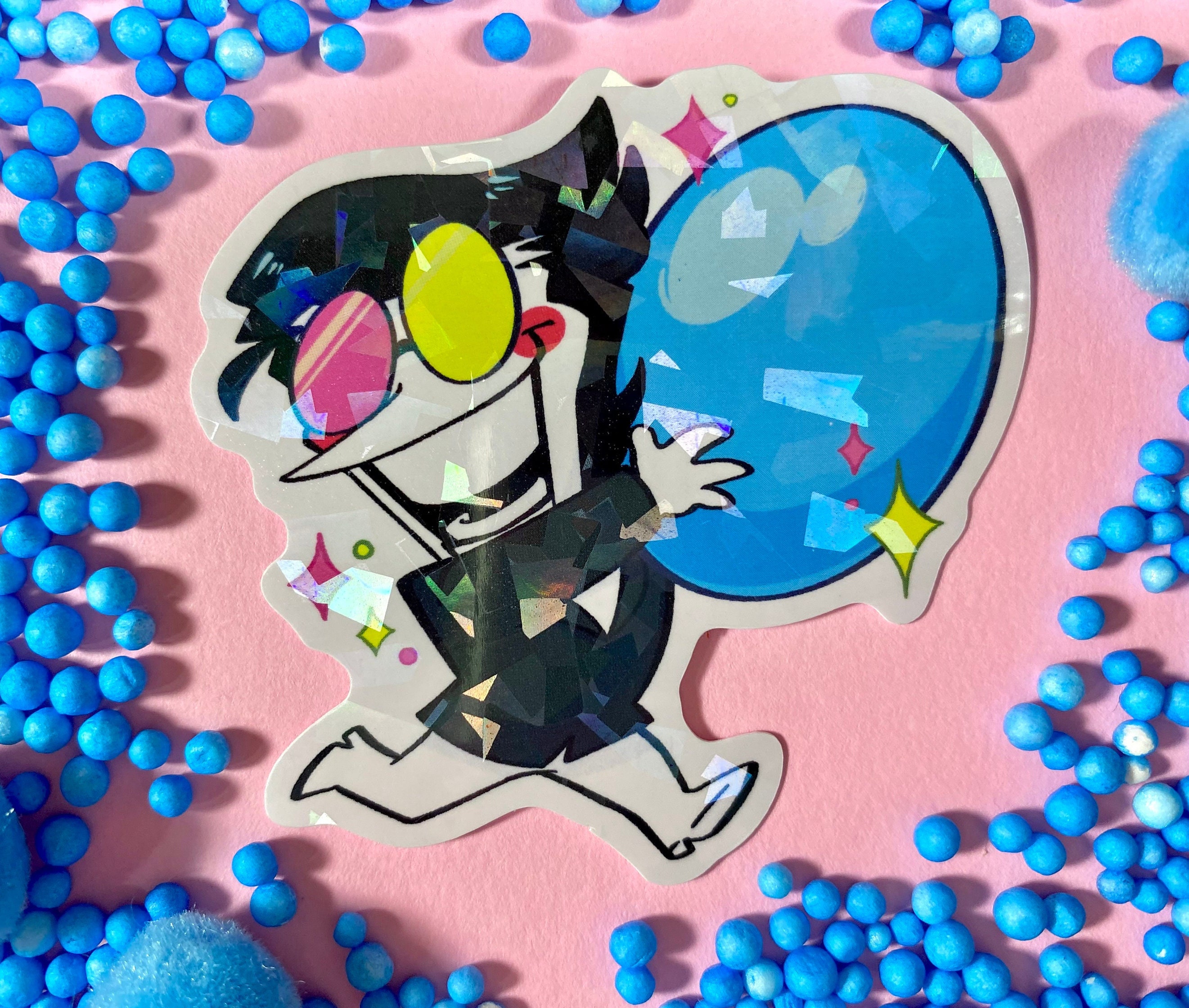 Deltarune Spamton Pipis Sticker Pegatina troquelada | Etsy España