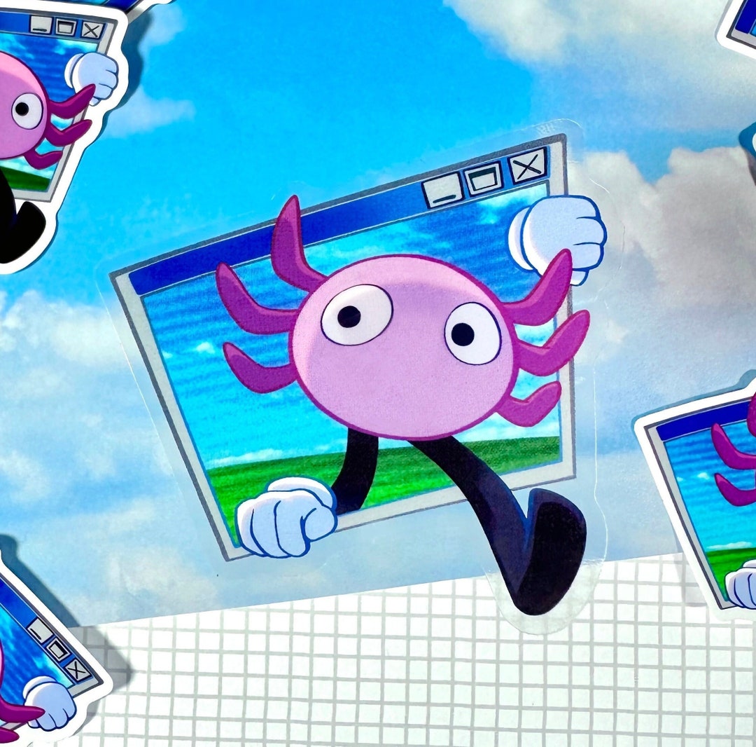 Kinitopet Transparent Die Cut Sticker, Clear Vinyl Sticker 2.5" - Etsy