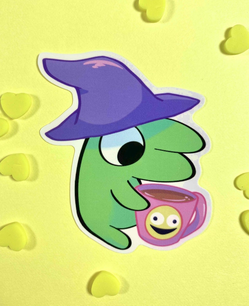 Smiling Friends Glep Sticker Die Cut Vinyl Sticker 2.5 - Etsy