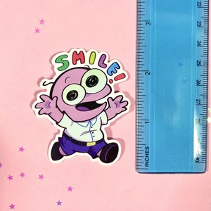 Smiling Friends Pim Sticker - Die Cut Vinyl Sticker 2.5" - Etsy