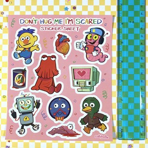 Dont Hug Me Im Scared DHMIS Die Cut Sticker Sheet - Etsy