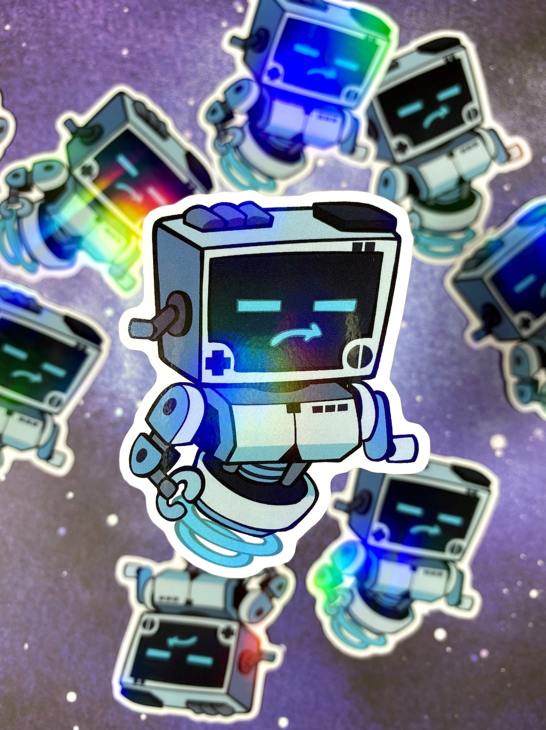 P03 Inscryption Die Cut Sticker, Holographic Vinyl Sticker 2.5" - Etsy