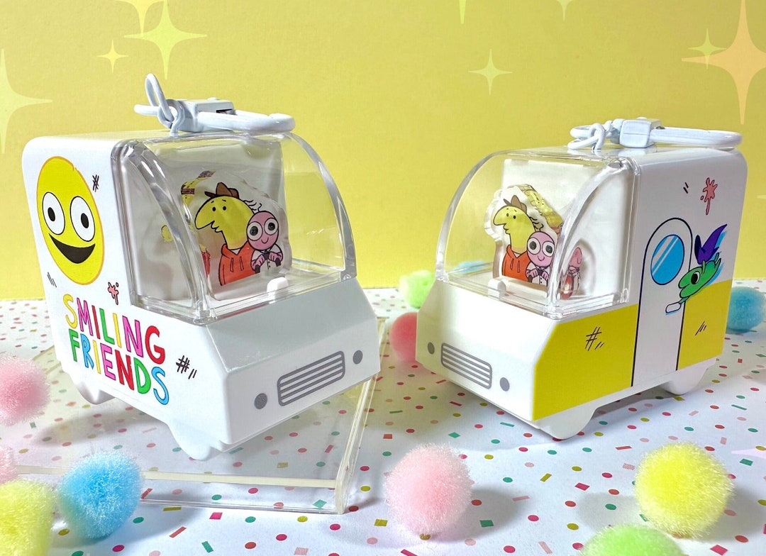 Smiling Friends 3D Car Keychain - 2.25" - Etsy