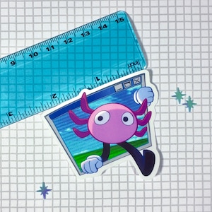 Kinitopet Transparent Die Cut Sticker, Clear Vinyl Sticker 2.5" - Etsy