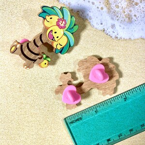 Alolan Exeggutor Pokemon Wooden Pin 2in. - Etsy