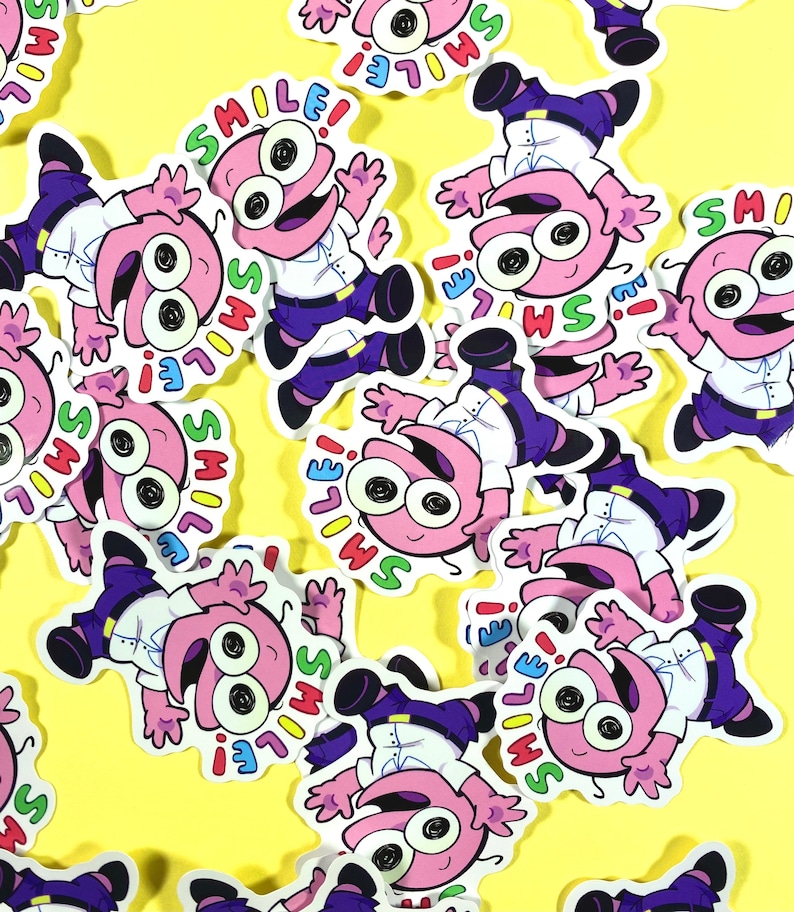Smiling Friends Pim Sticker Die Cut Vinyl Sticker 2.5 - Etsy