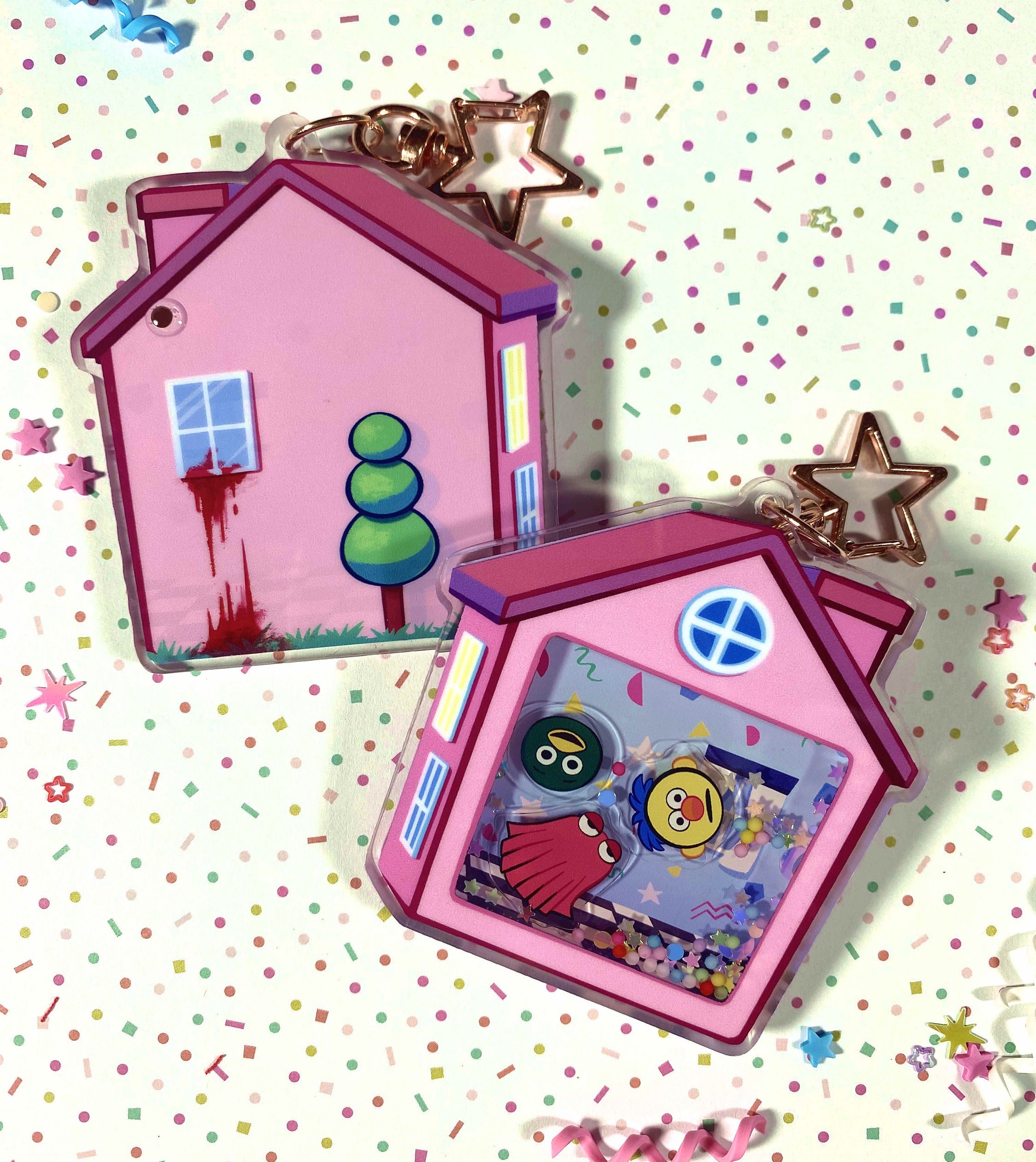 Dont Hug Me Im Scared DHMIS Liquid Shaker Keychain Acrylic - Etsy