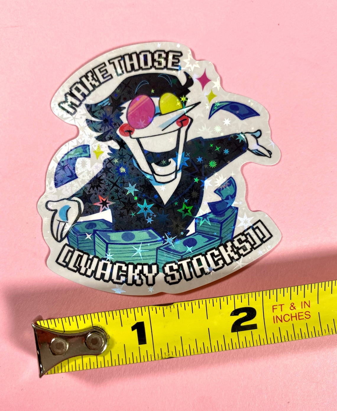Deltarune Spamton Sticker Make Those Wacky Stacks Die Cut - Etsy
