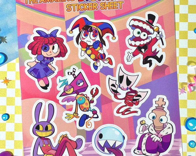 Jax Amazing Digital Circus Sticker Amazing Digital Circus Jax Sticker ...