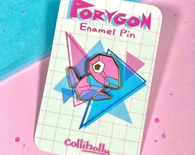 Porygon Cyber Shaker Acrylic Charm - Etsy