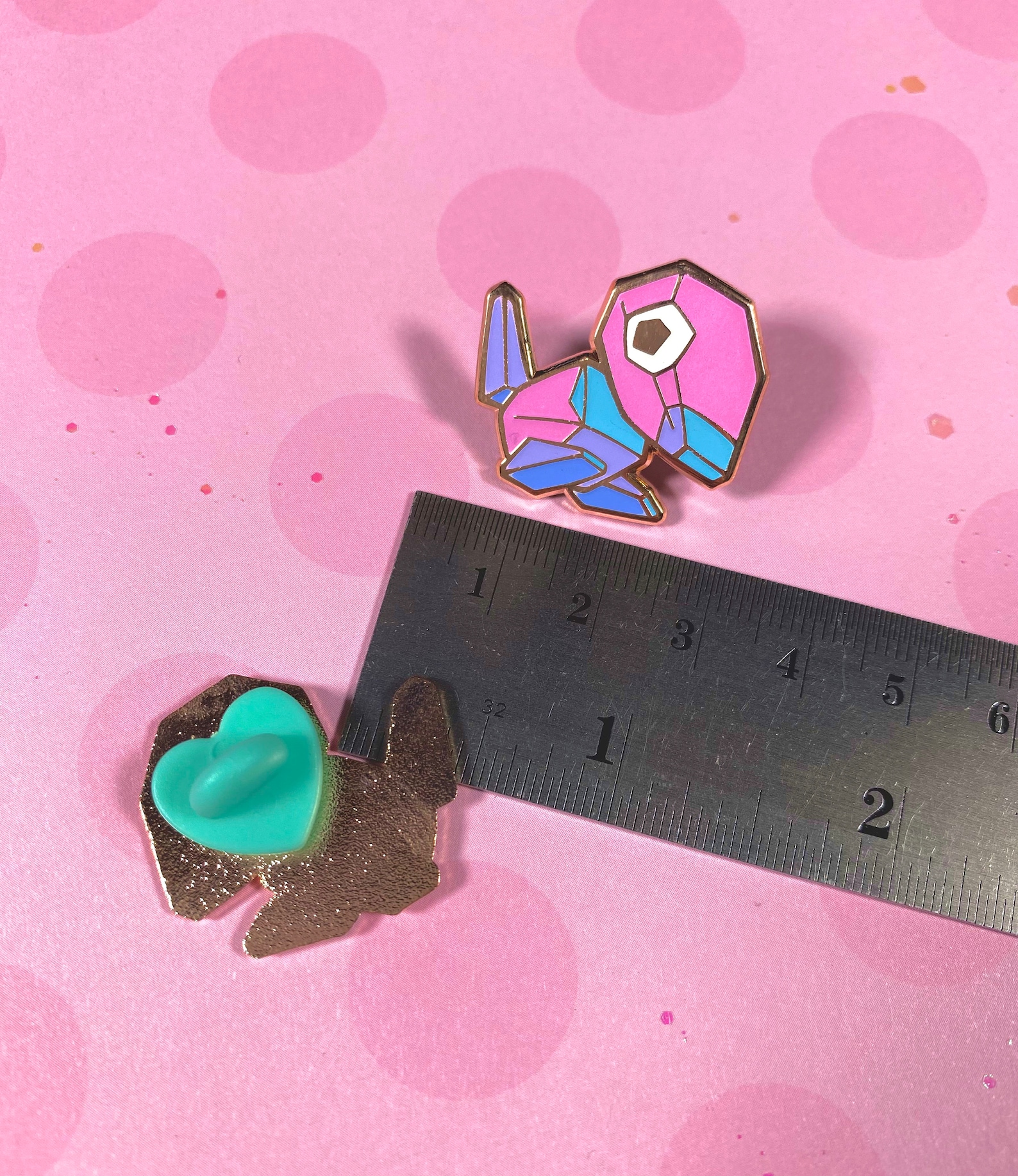 Porygon Glow-in-the-dark Hard Enamel Pin 1in. - Etsy