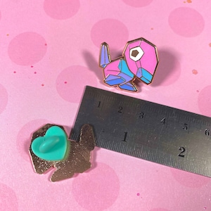 Porygon Glow-in-the-dark Hard Enamel Pin - 1in. - Etsy