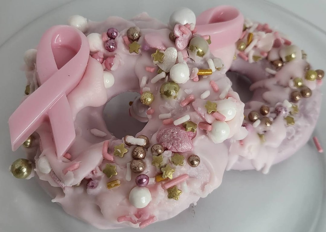 Cherry Iced Donut Wax Melts Fake Foods Breast Cancer Awareness Month ...