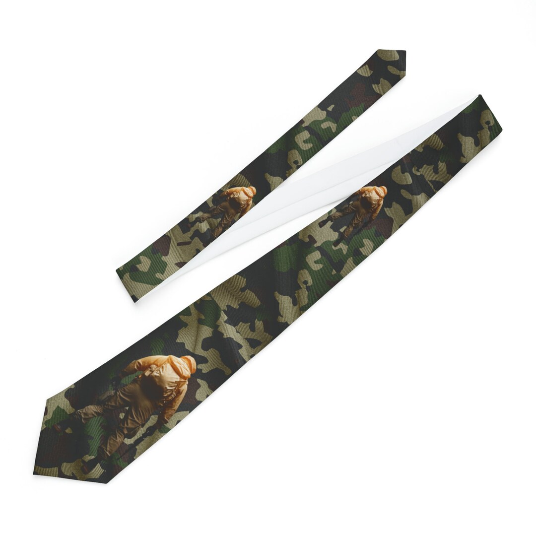 Army Soldier Necktie Military Style Necktie Men Ties - Etsy
