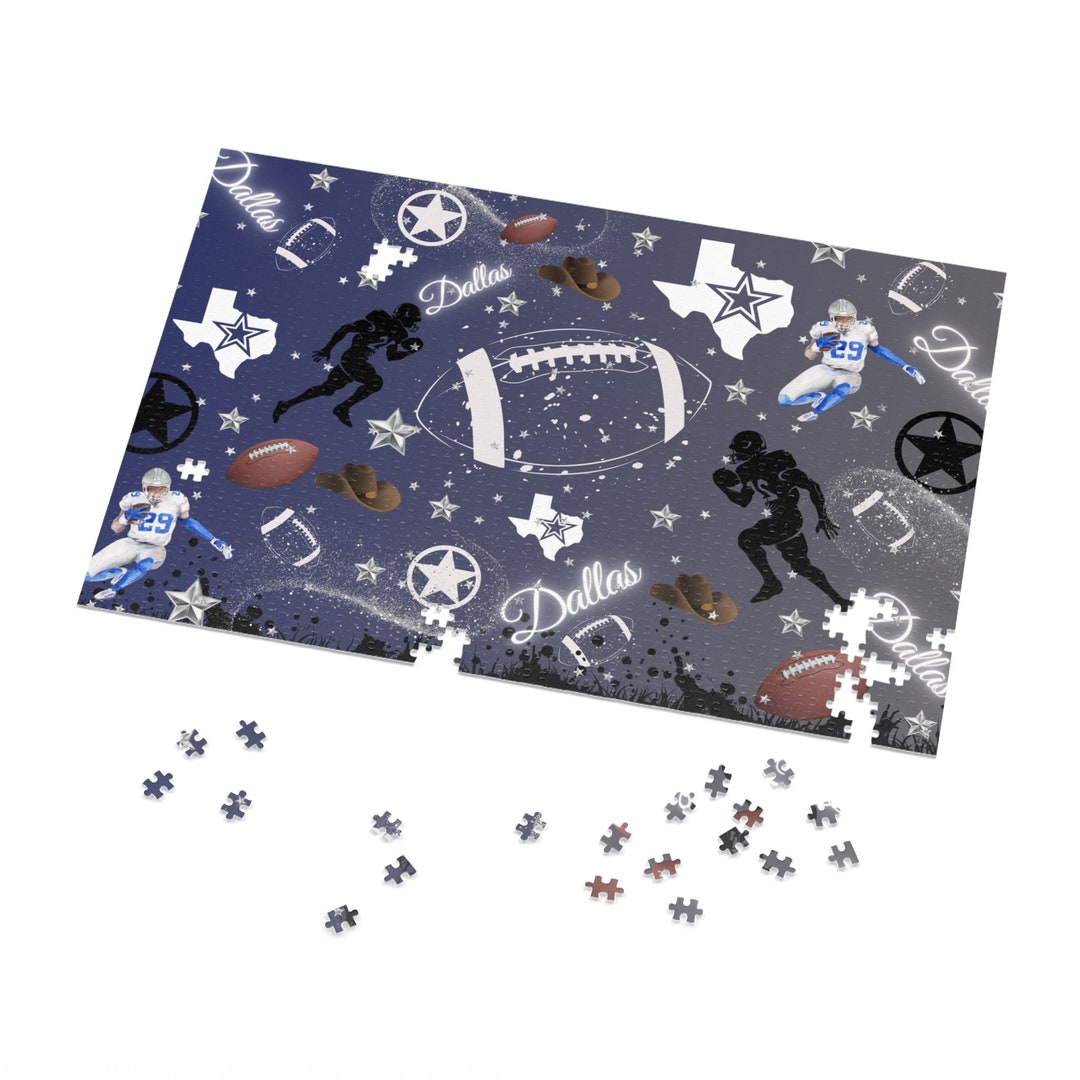 Dallas Football Jigsaw Puzzle (30, 110, 252, 500,1000-piece) Dallas ...