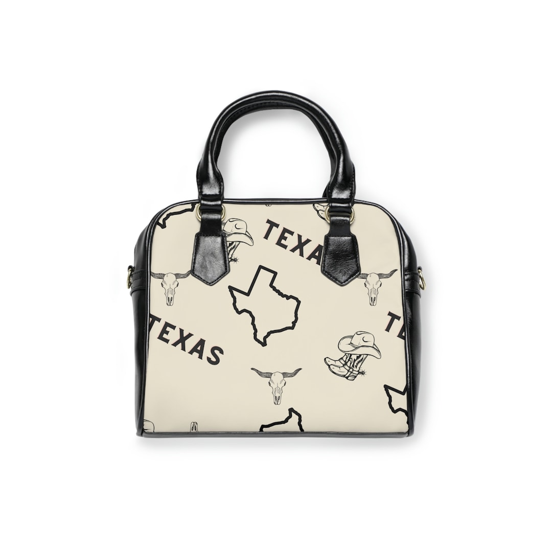 Texas Shoulder Handbag/ Texas Themed Bag/texas Purse - Etsy