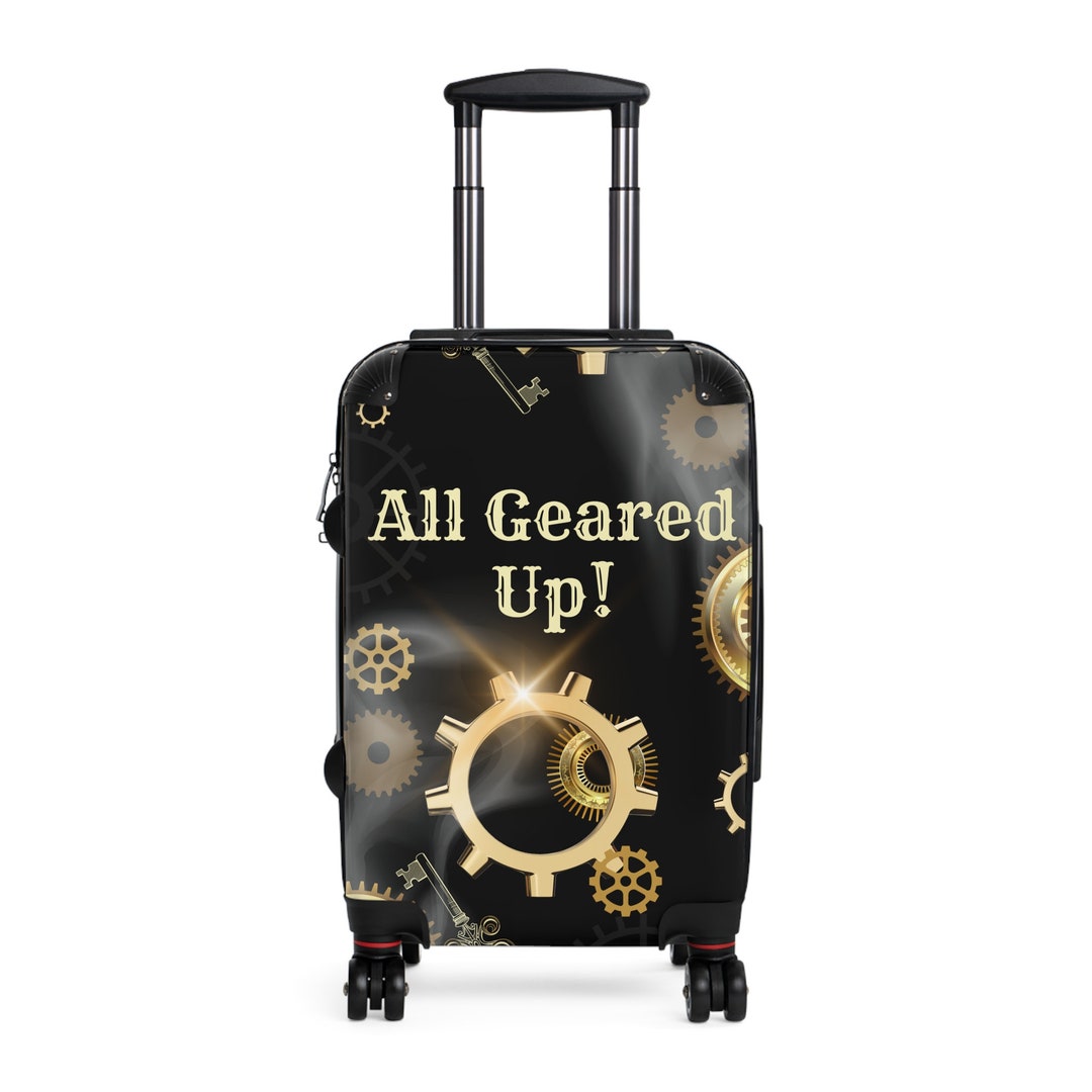 Steampunk Themed Suitcases/ Steampunk Luggage/ Luggage for Her/ Luggage ...