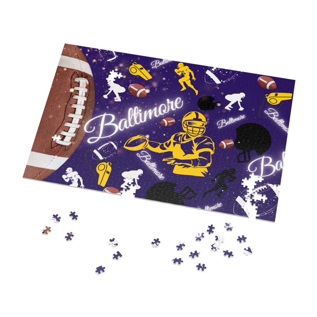 Baltimore Football Team Jigsaw Puzzle (30, 110, 252, 500,1000-piece ...