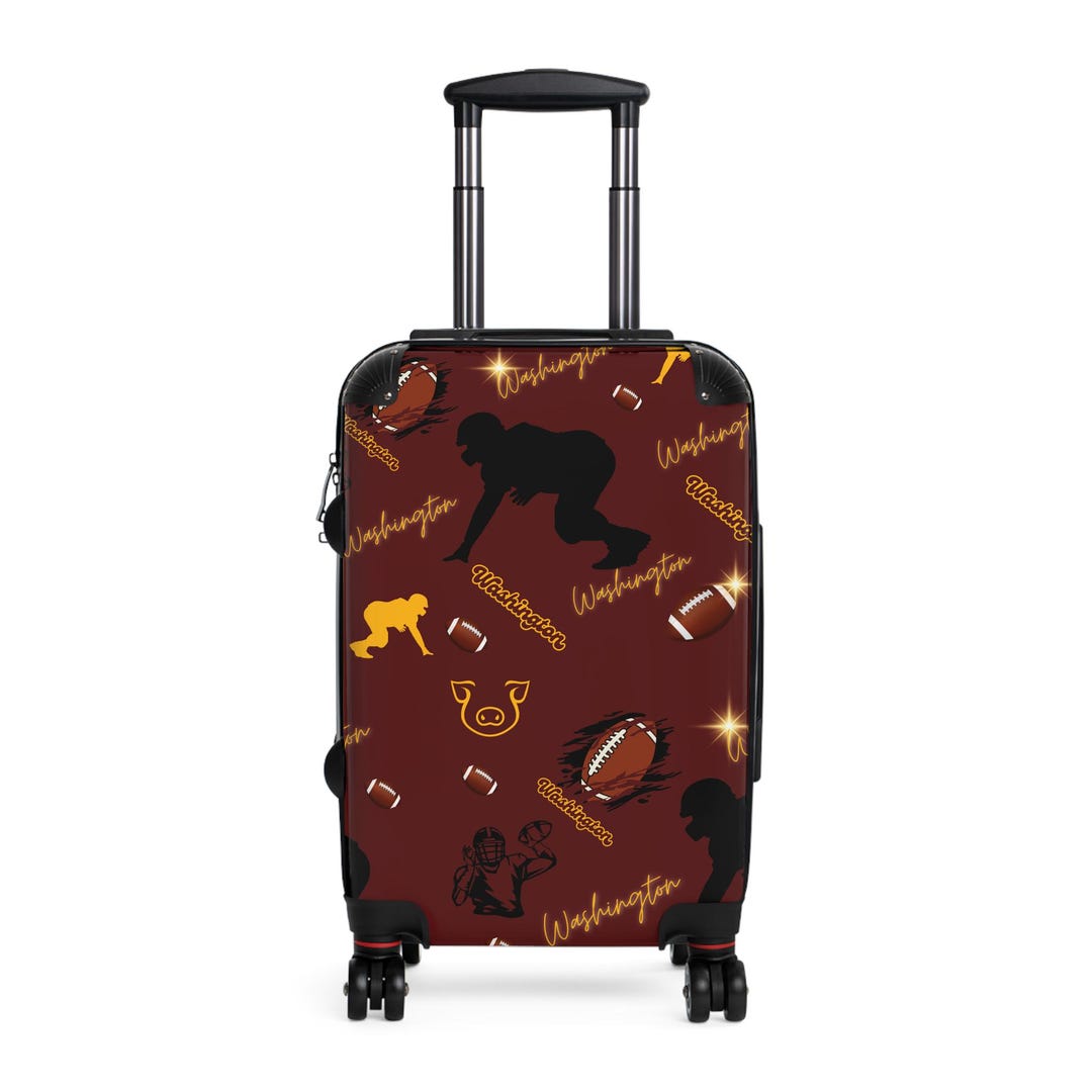 Washington Football Team Suitcase Fun Suitcases/personalized Suitcase ...