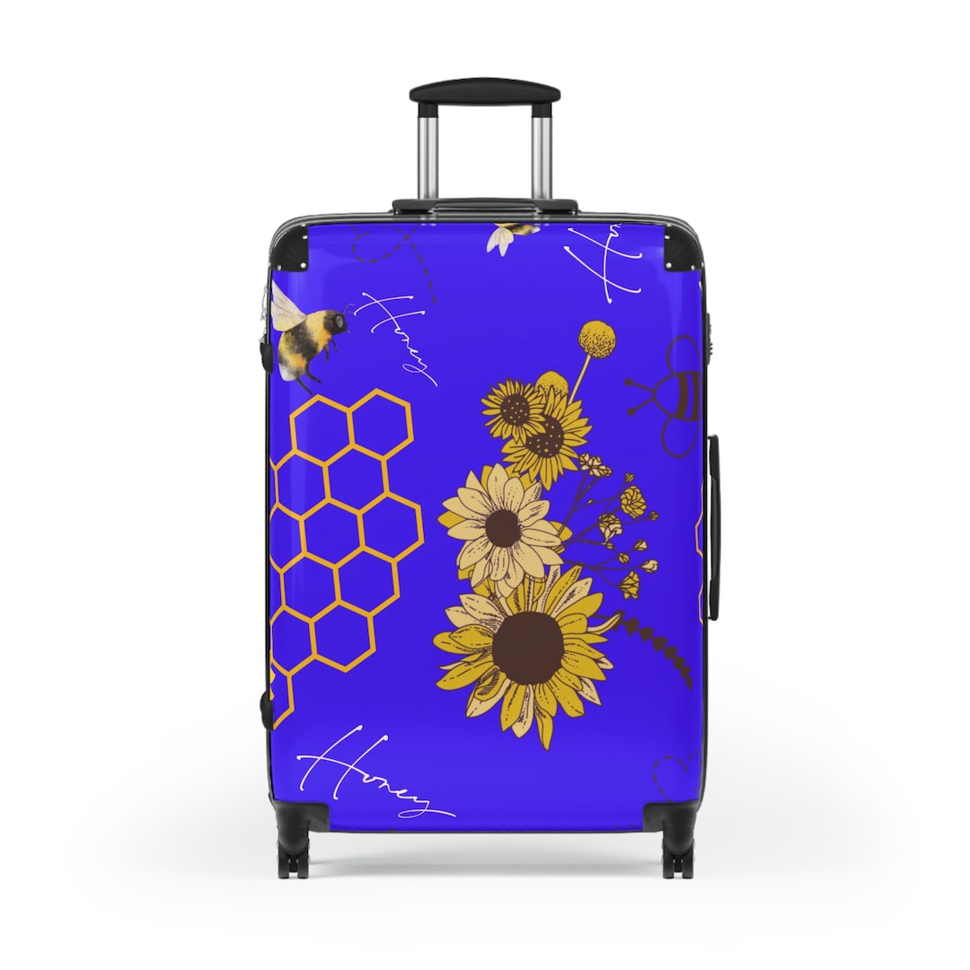 Honey Bee Suitcases/fun Luggage/ Luggage for Him or Her/bee - Etsy