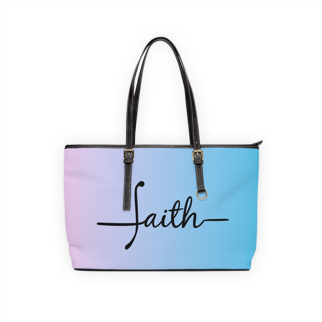 Faith (pink Ombre) Leather Shoulder Bag/ Faith Purses ...