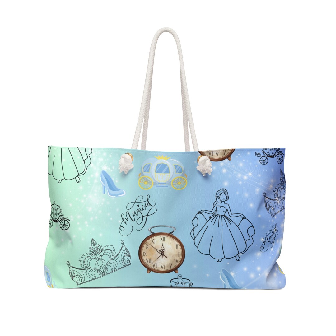 Cinderella Themed Weekender Bag Cute Bags Fairytale Theme Bags Gifts ...