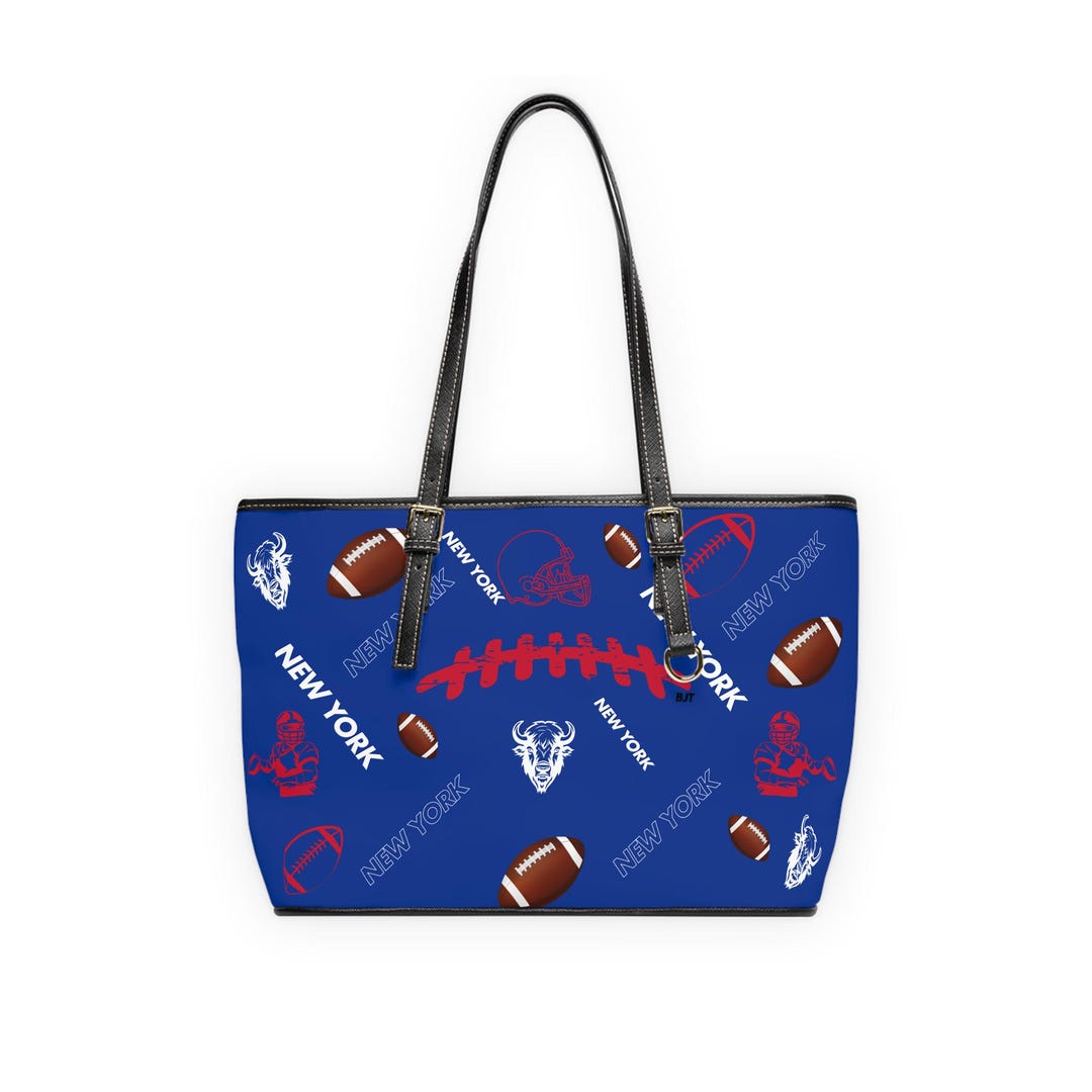 New York Football Team Leather Shoulder Football Purse Gift for New ...
