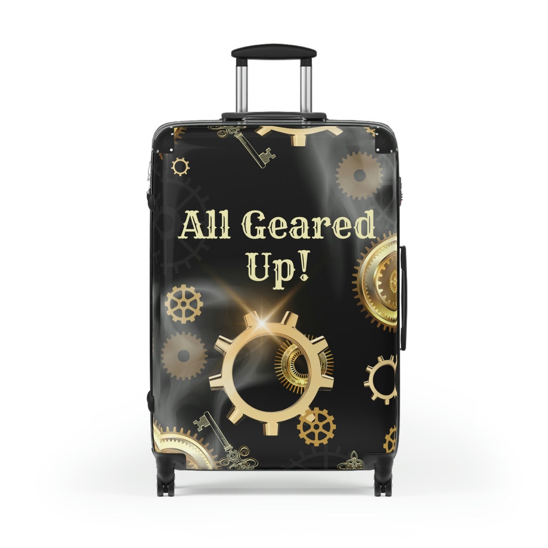 Steampunk Themed Suitcases/ Steampunk Luggage/ Luggage for - Etsy
