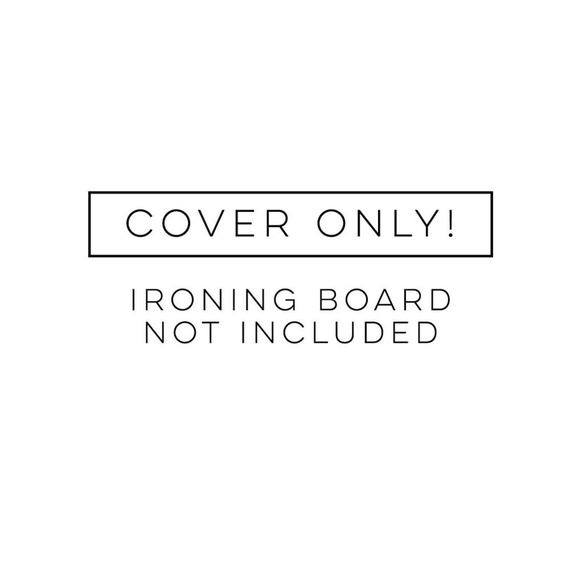 Size 59 X 22" Rectangular Ironing Board Cover for Sullivans Better ...