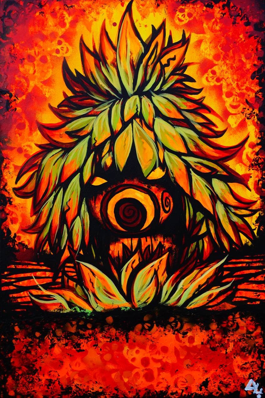 Fire Deku [XL Print] - Etsy