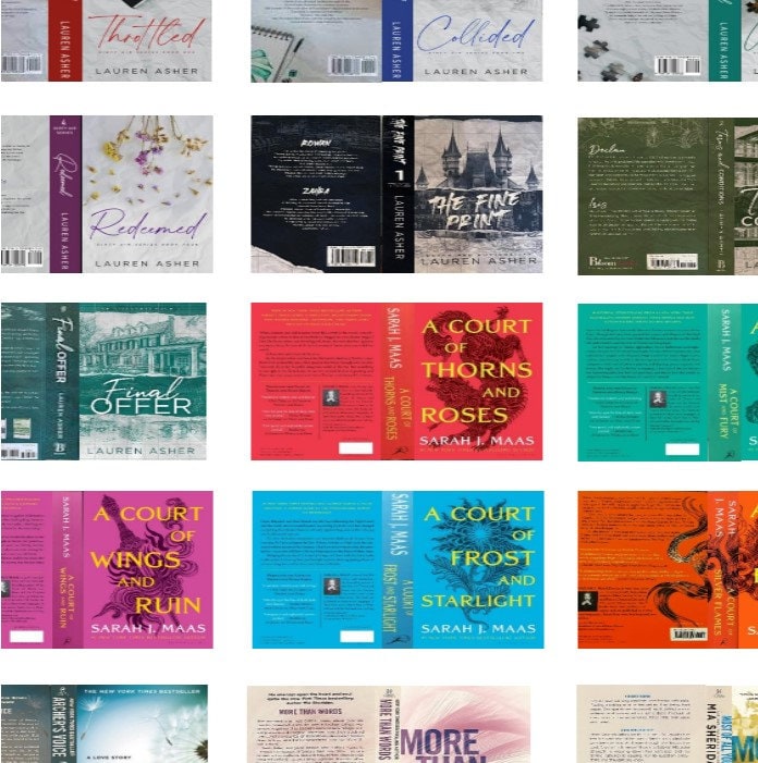 Set of 30 Printable Rom Mini Book Covers for Mini Library or Craft - Etsy