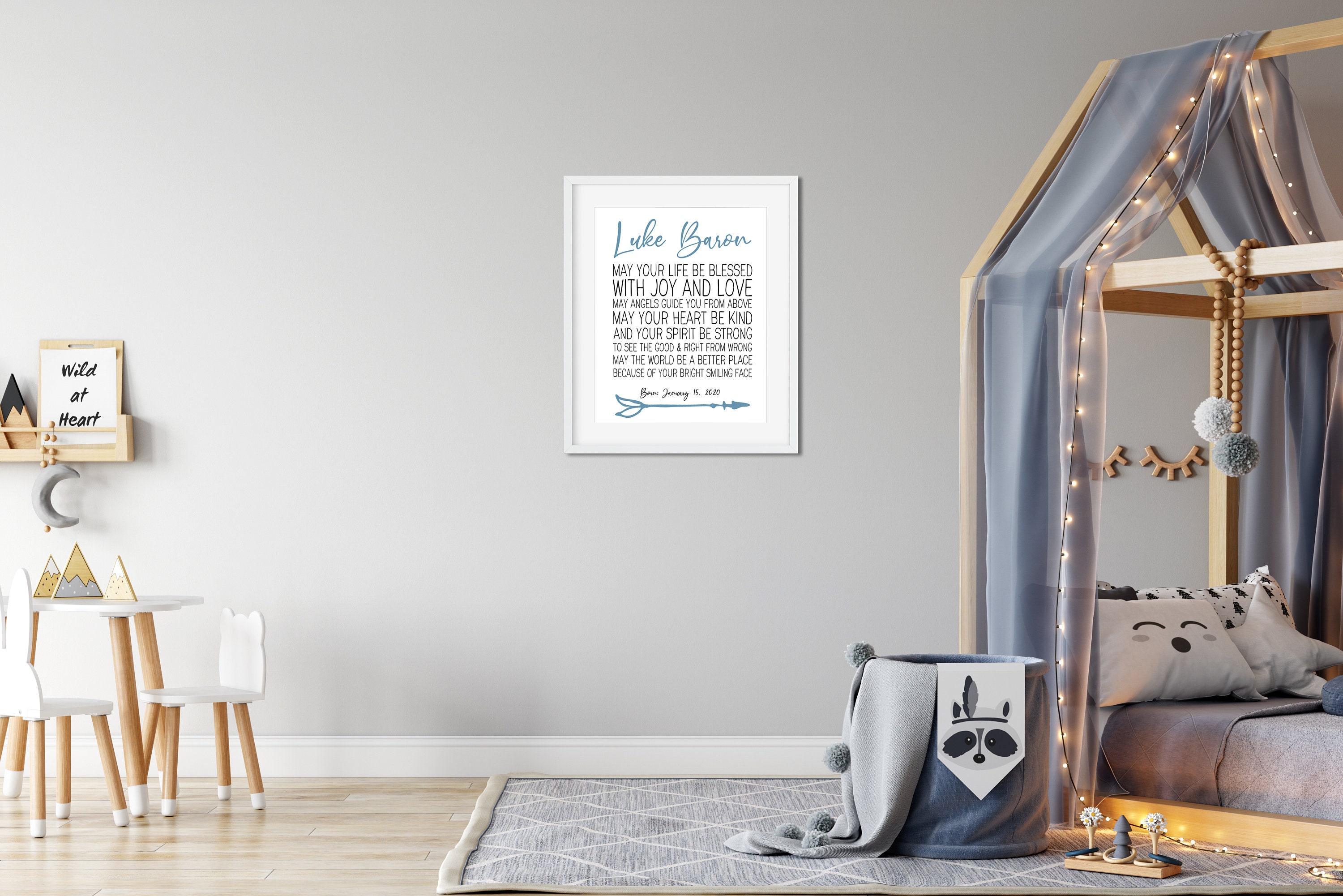 Personalized Baby Gift; Baby Dedication; Child Dedication; Baby Boy ...