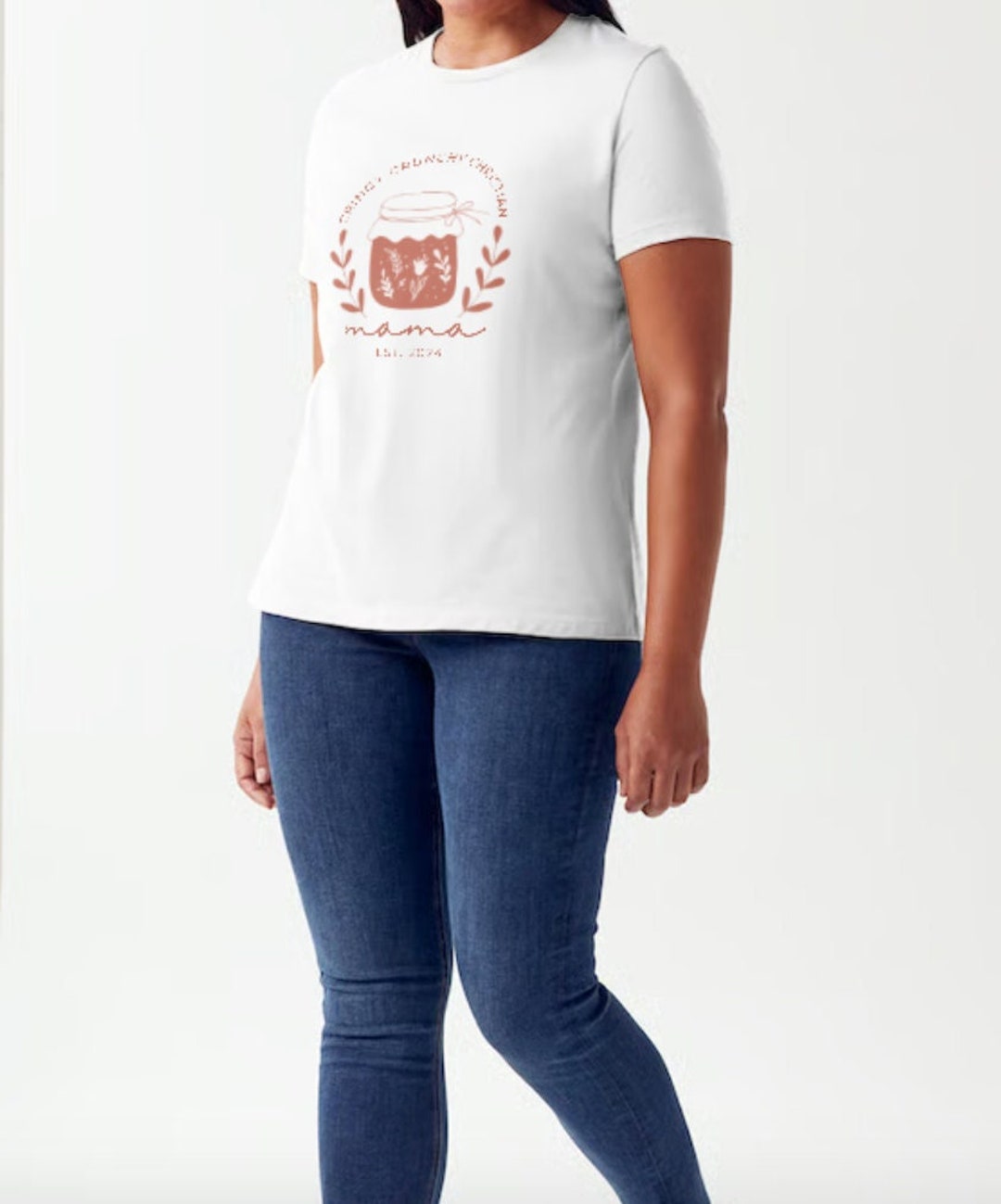 Crunchy Mama T-shirt Design, Cringy, Crunchy, Christian MAMA TEE Design ...