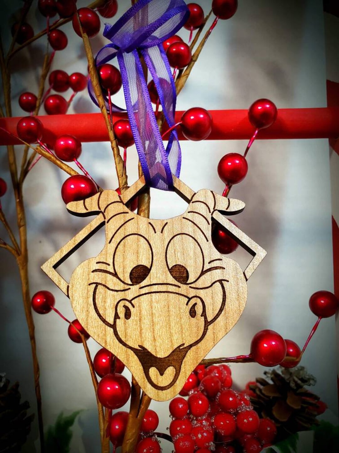Figment Wood Ornament - Etsy