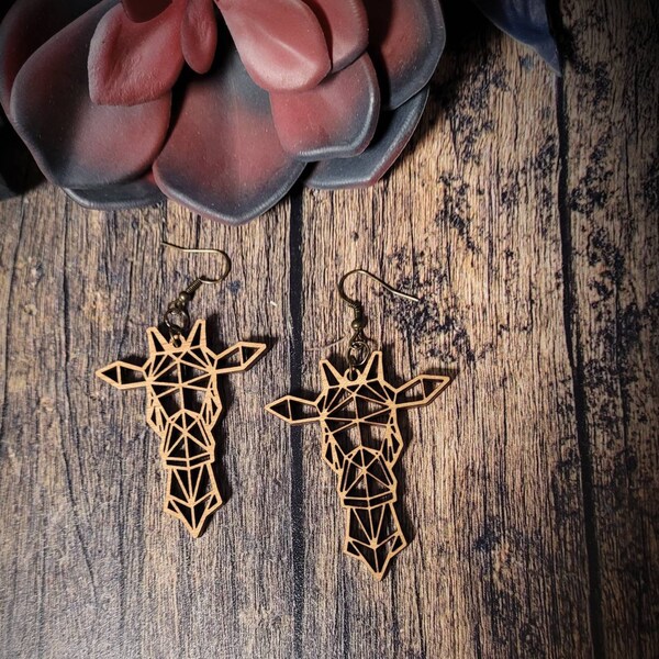 Geometric Giraffe - Etsy