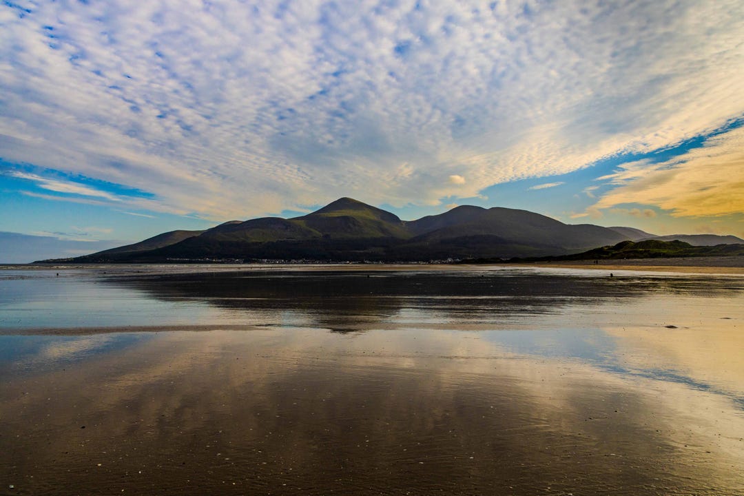 Mourne Mountains Print: Murlough Beach, Ireland Landscape Photography ...