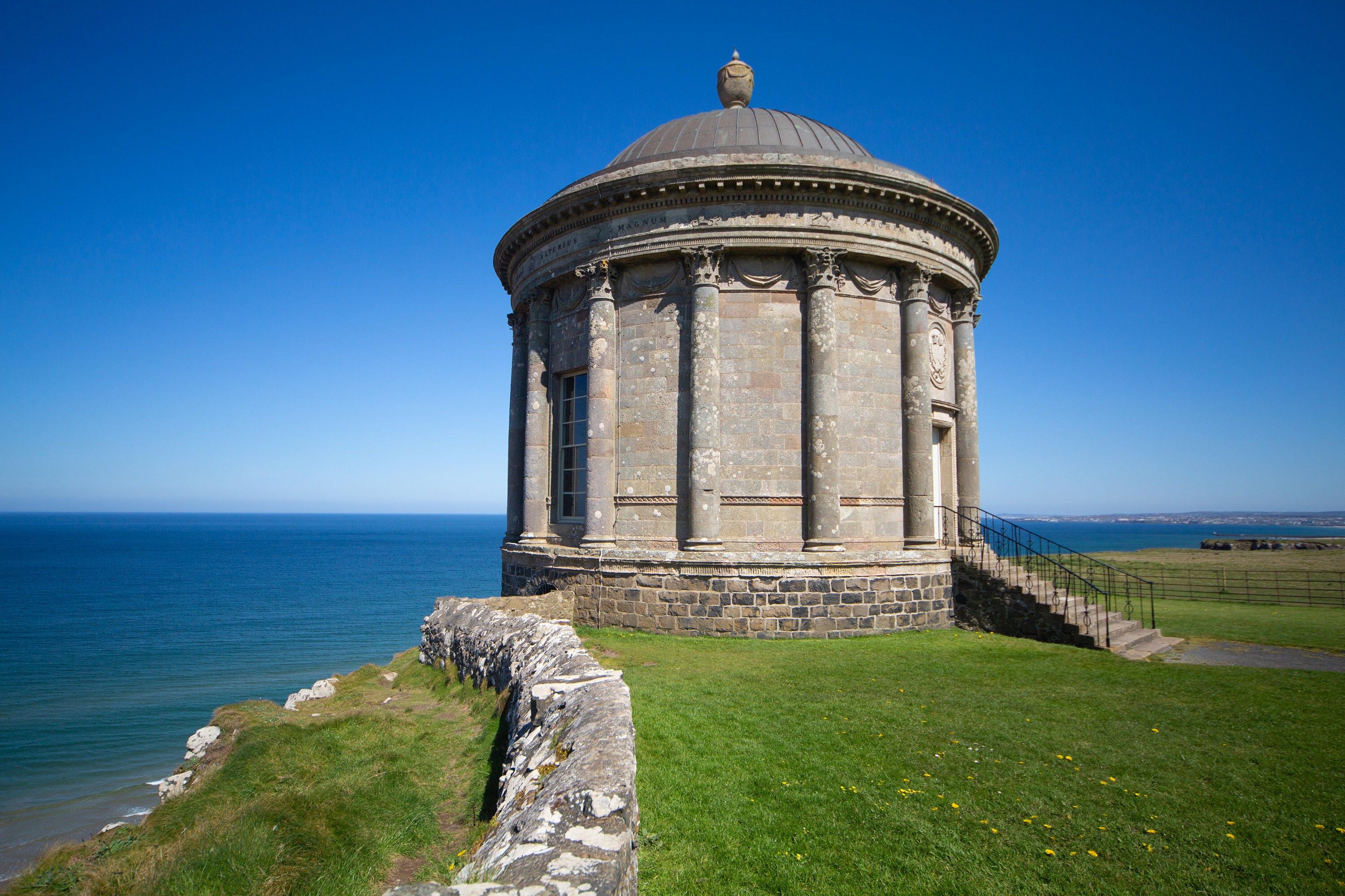Mussenden Temple, Northern Ireland From Side 3 - Etsy