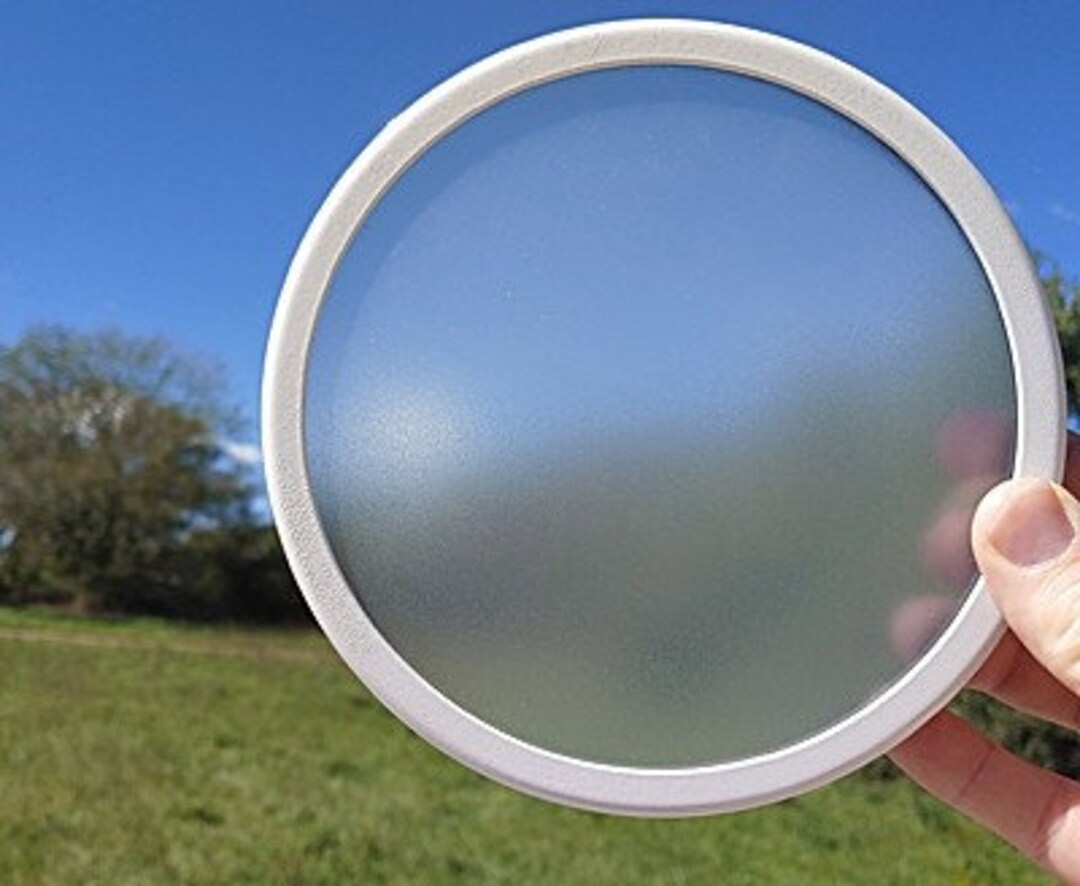 Imaging Flatcap Gaussian Diffuser 150mm (fits 140-149mm Tube OD) - Made ...