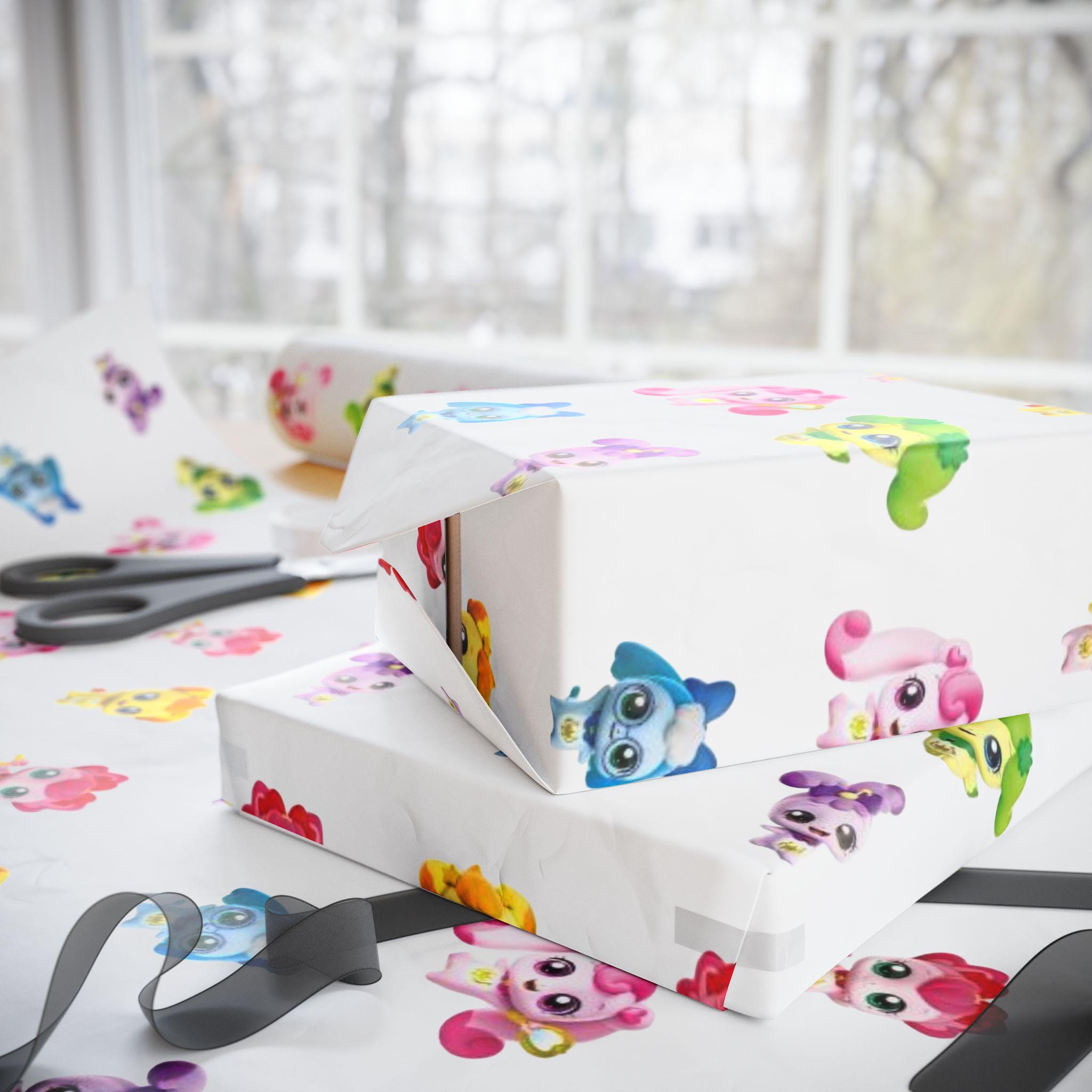 Catch! Teenieping Royal Emotion Teeniepings Wrapping Paper for All ...