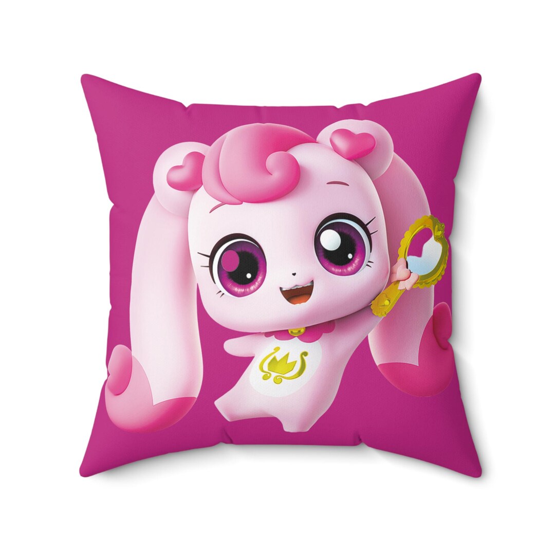 Teenie Ping Heartsping Korean Anime Character Spun Polyester Square ...