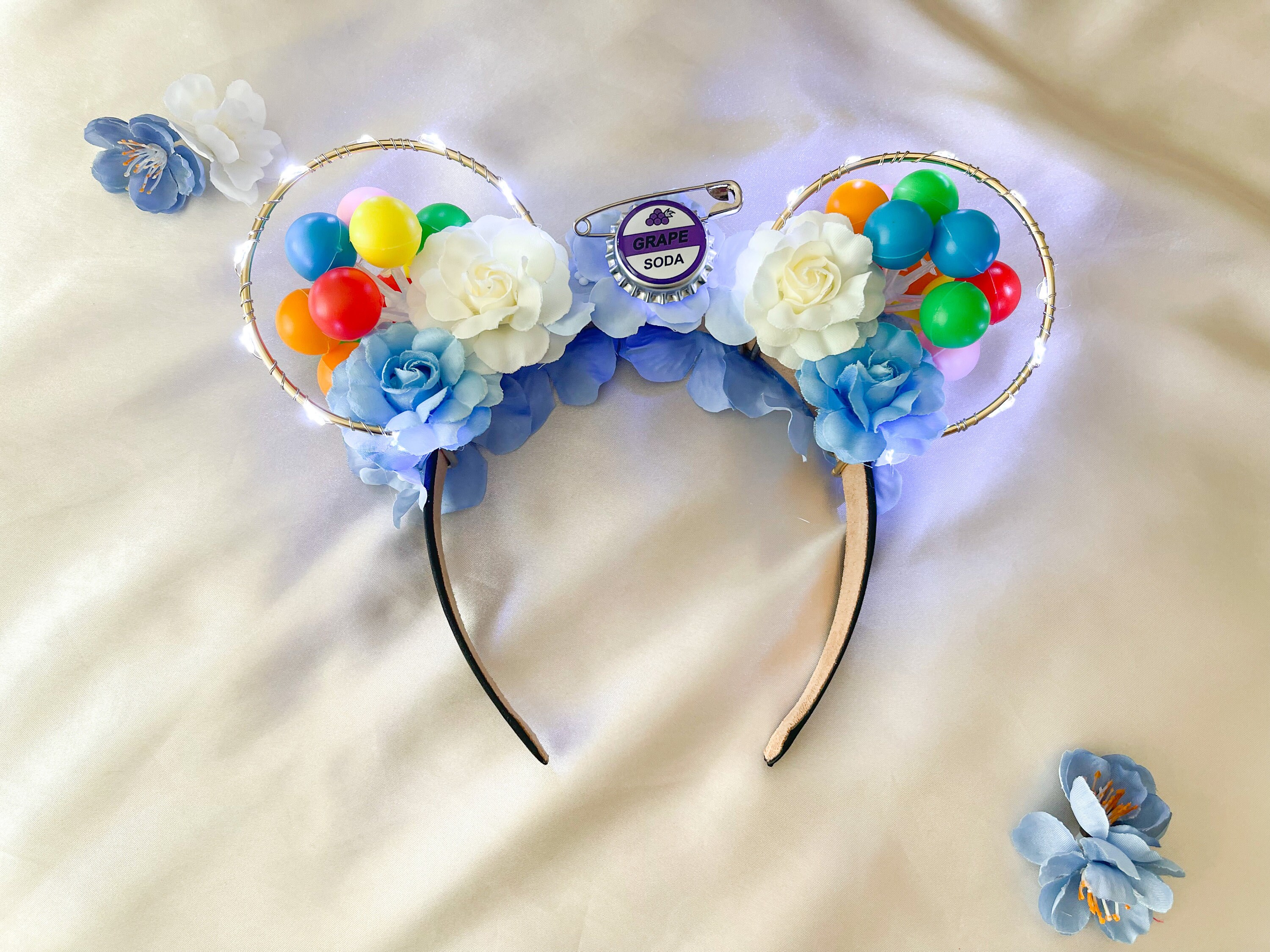 Up Inspired Ears | Disney Pixar up | Mouse Ears | Wire Flowers Ears - Etsy