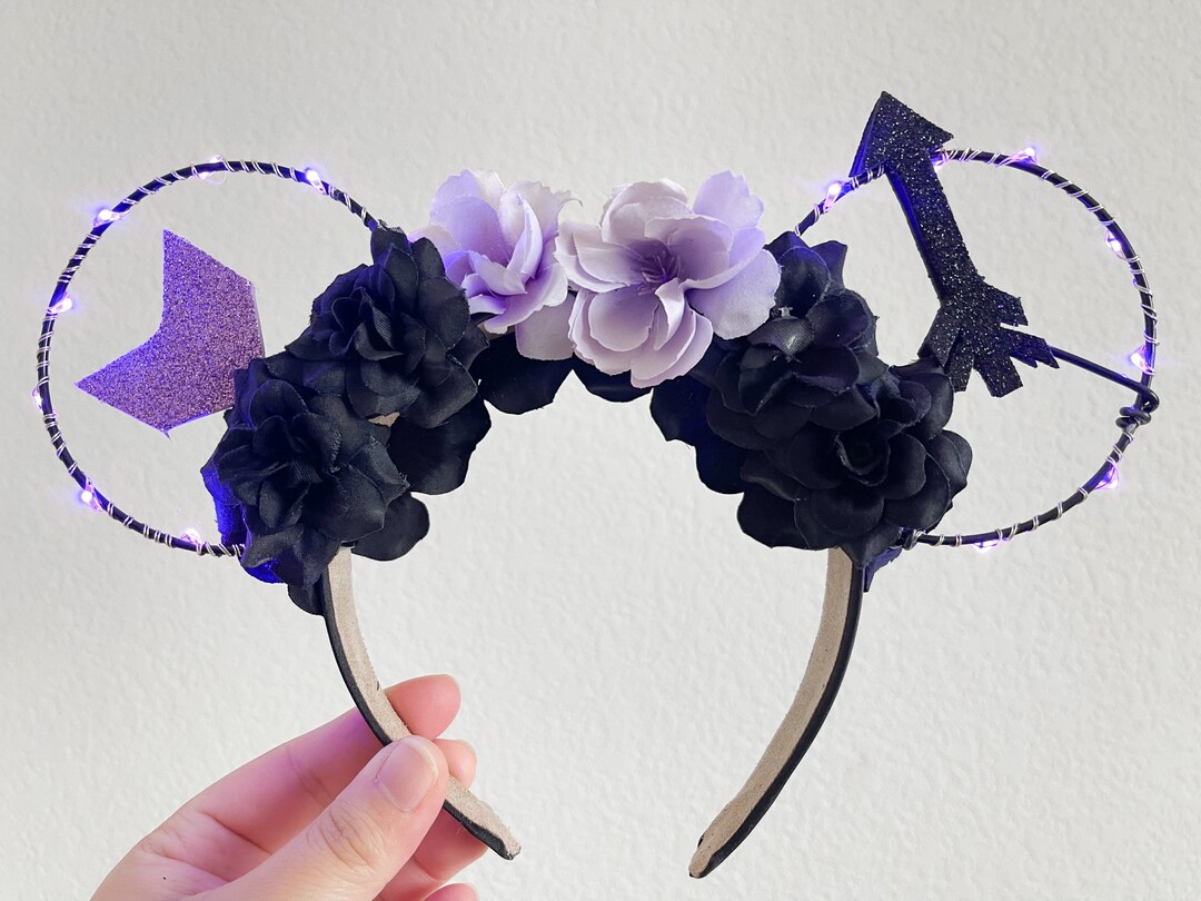 Hawkeye Inspired Ears Marvel Mouse Ears Wire Flowers - Etsy