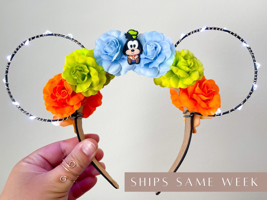 Goofy Inspired Ears Mickey and Friends Mouse Ears Wire - Etsy