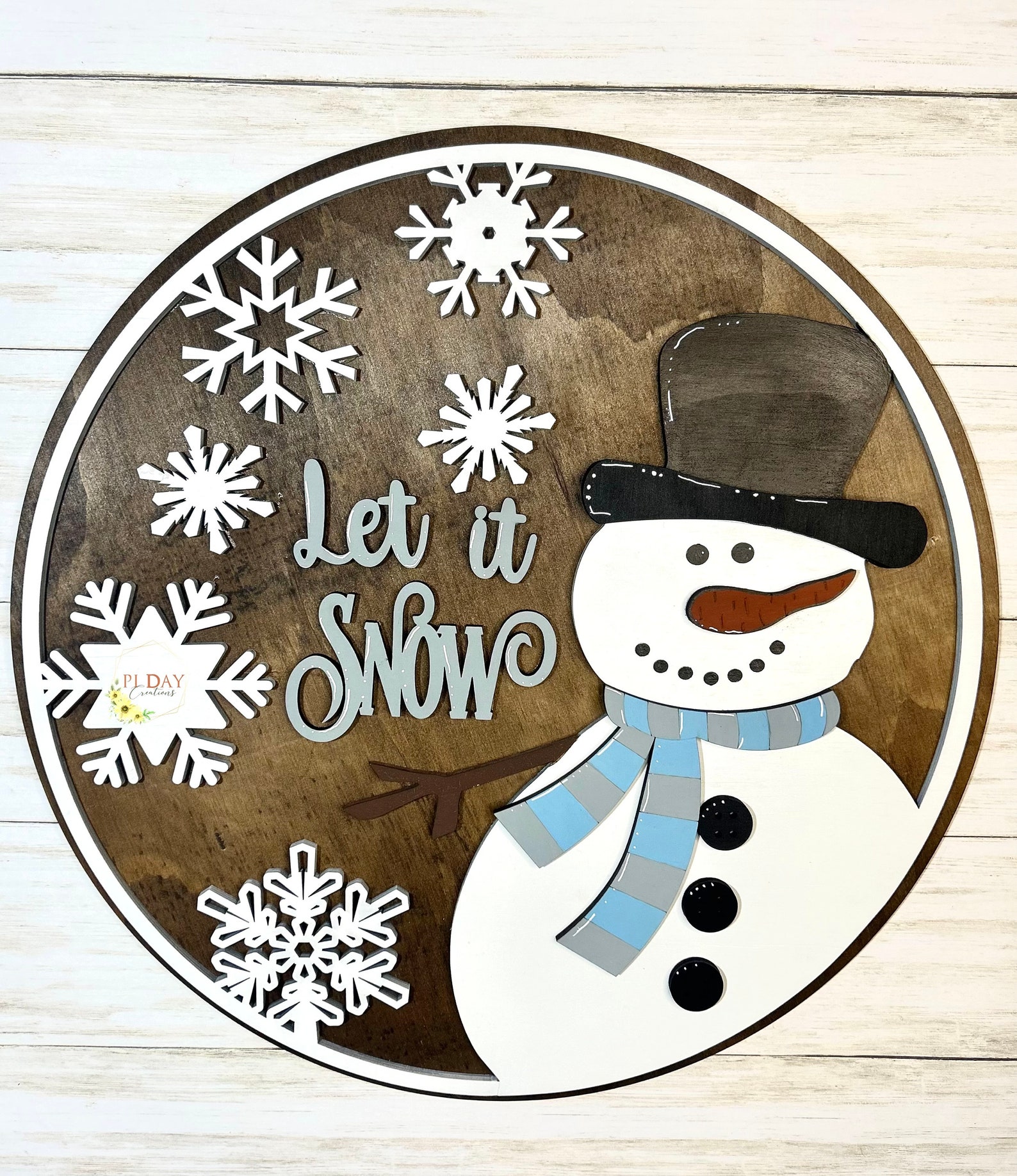 16in. Winter Door Hanger - Etsy