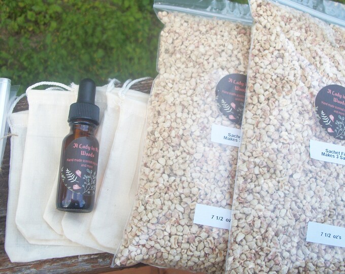 Sachet Making Kit Make Your Own Sachets 6 Piece Sachet Making Kit Pick ...