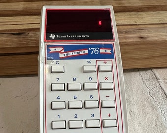 Vintage Texas Instruments TI-1250 Calculator 1976 in Working Condition ...