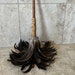 Vintage Victorian Feather Duster Antique Turkey Feather Duster Wooden ...