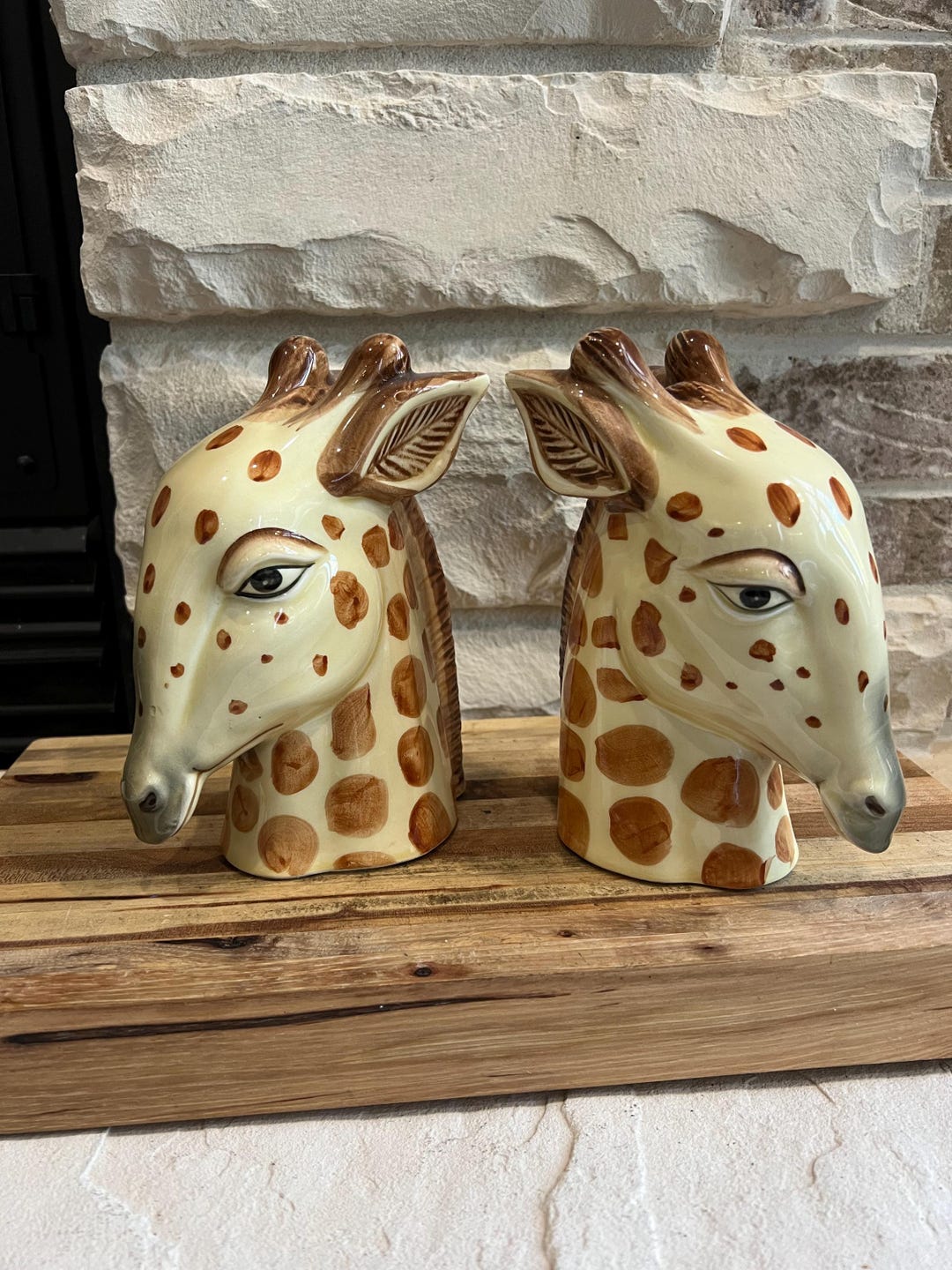 Giraffe Bookends ~ Fitz and Floyd Ceramic Bookends ~ 6.5" Tall - Etsy
