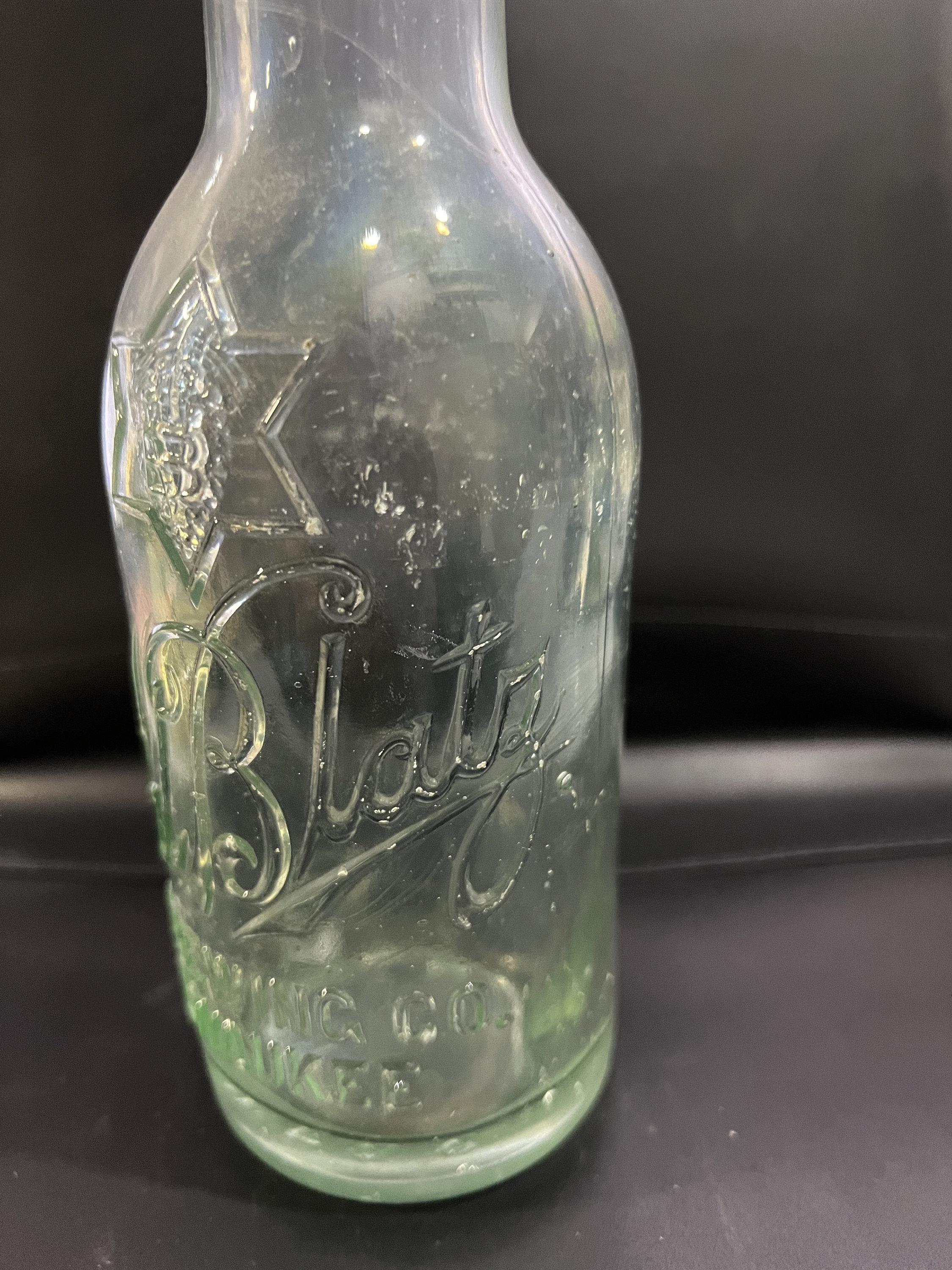 Blatz Clear Beer Bottle vintage Bottle Made During the - Etsy